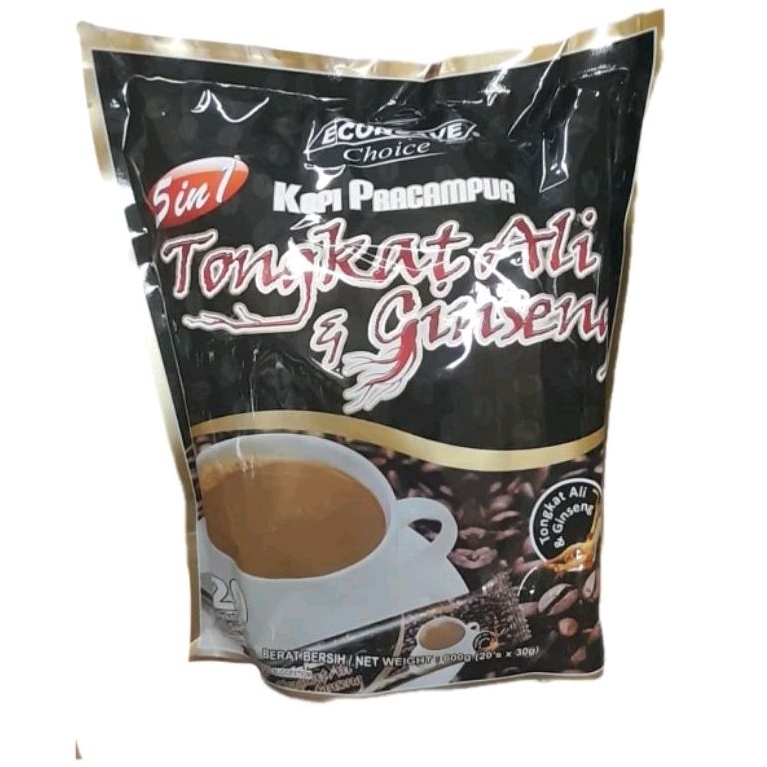 Econsave 5in1 Kopi Pracampur Tongkat Ali&Ginseng 20sachetX26g | Shopee ...