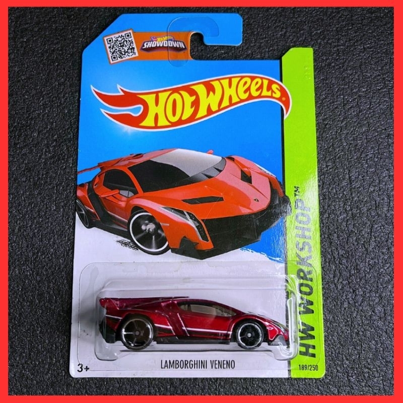 (WM FREE Shipping) Hot Wheels Lamborghini Veneno 2015 Metalflake Dark ...