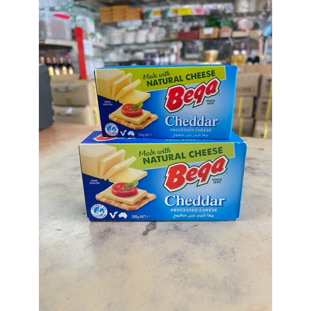 Bega Cheddar Processed Cheese / Keju Cheddar Bega / Bega切达奶酪 | Shopee ...