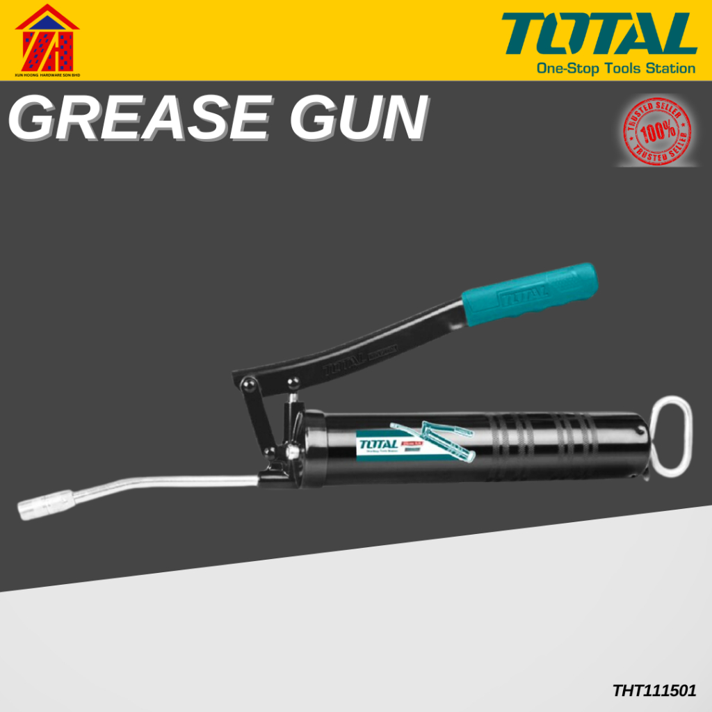 L MALL TOTAL THT111501 GREASE GUN 400CC HEAVY DUTY INDUSTRIAL GREASE ...