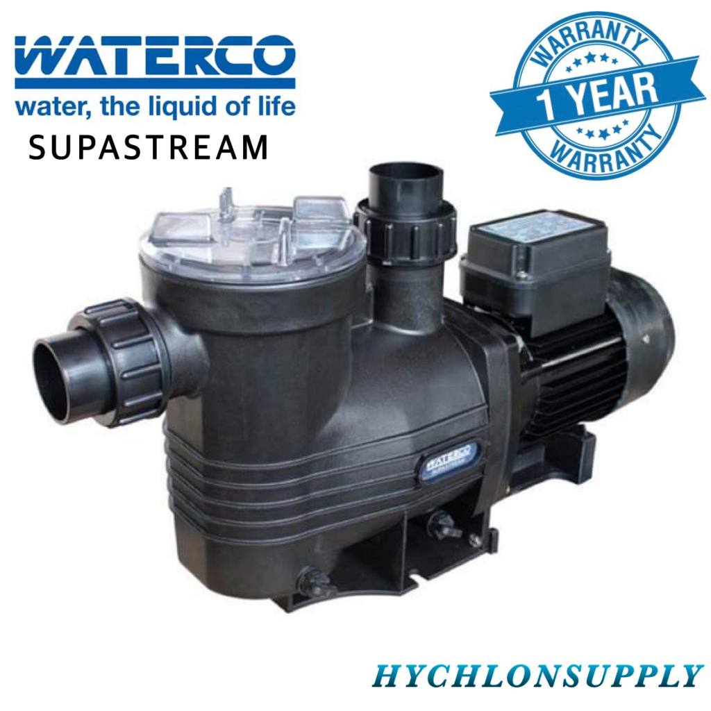 WATERCO Swimming Pool Pump SUPASTREAM 150 (1.5HP) Single Phase, 50Hz ...