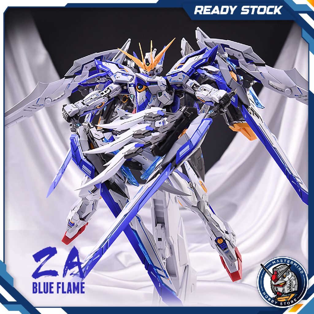 (Ready Stock) ZA Model 1/100 Blue Flame -蓝焰- Model Kit With Diecast Metal Frame | Shopee Malaysia