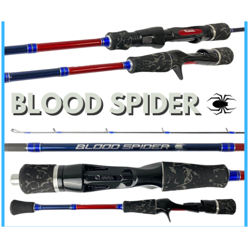 EUPRO BLOOD SPIDER ROD 🔥INCLUDE PVC🔥 - Fishing Rod Joran Pancing ...