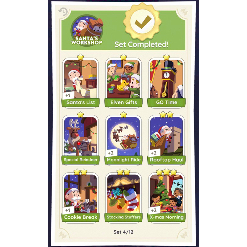 Monopoly Go New Season Album 1 star / 2 stars sticker ⭐️ (HEARTFELT ...