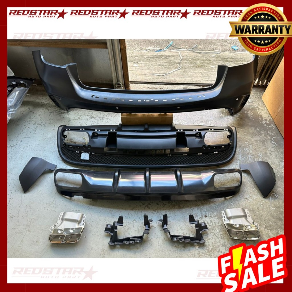 Mercedes W156 AMG REAR BUMPER SET COMPLETE NEW OEM | Shopee Malaysia