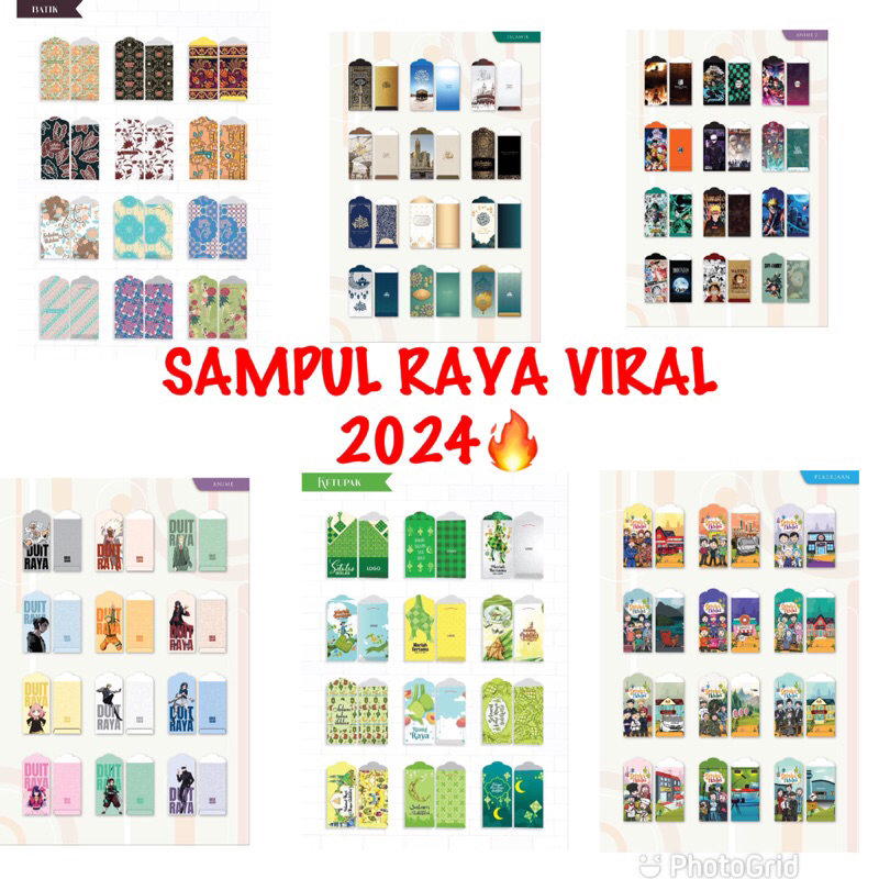 🔥SAMPUL RAYA VIRAL NEW 2024🔥 READY STOK !!! | Shopee Malaysia