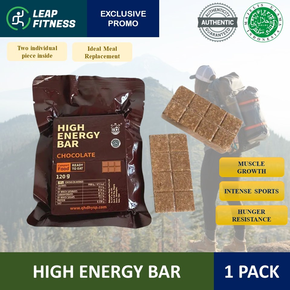 High Energy Bar with Protein (1 Pack/2Pcs) [HALAL] by BDH | Shopee Malaysia