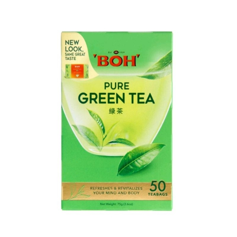 Boh Pure Green Tea (50's) | Shopee Malaysia