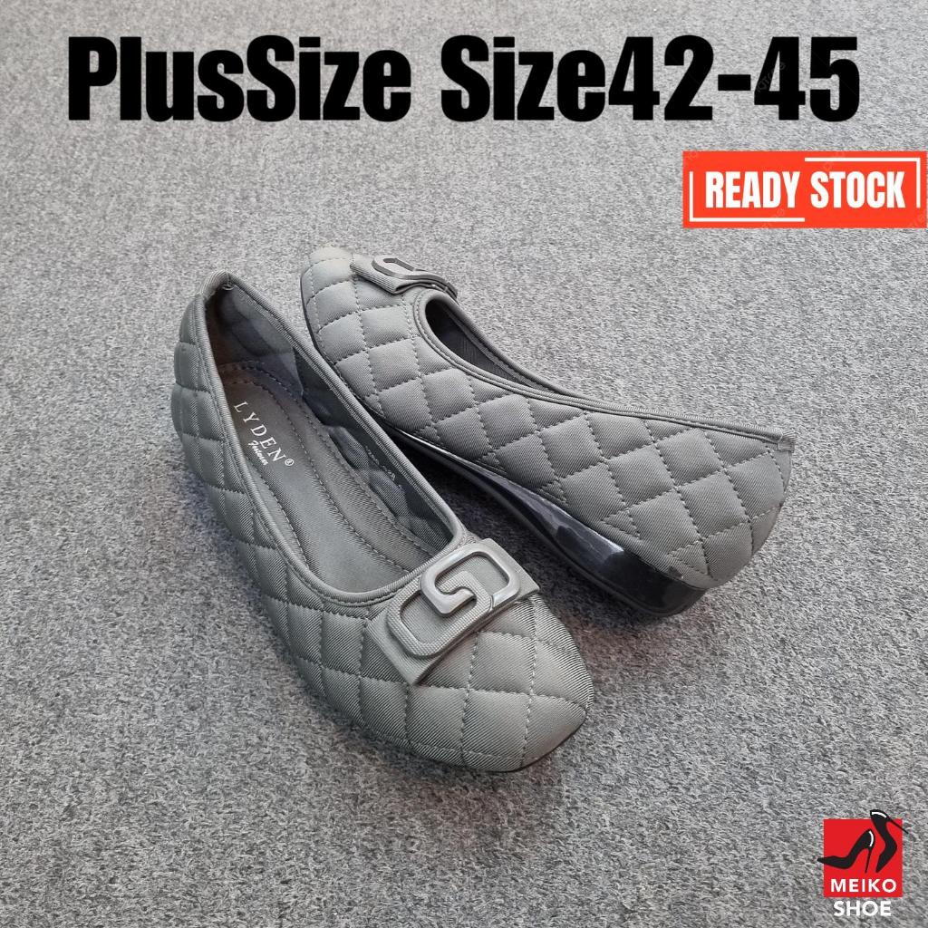 Plus Size Kasut Size Besar Size 42-45 Women Shoes Grey 1269-328XL ...
