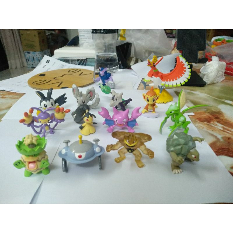 Pokemon Tomy Magnezone Machamp Golem Ambipom Mawile Gligar Scyther ...