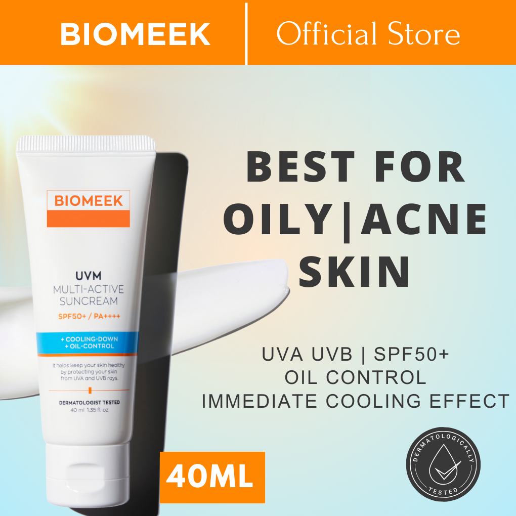 BIOMEEK Multiactive Suncream SPF50 PA++++ 40ml | Shopee Malaysia
