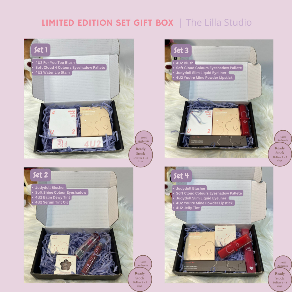 Limited Edition Gift Box Set (Cosmetics Items) | Shopee Malaysia