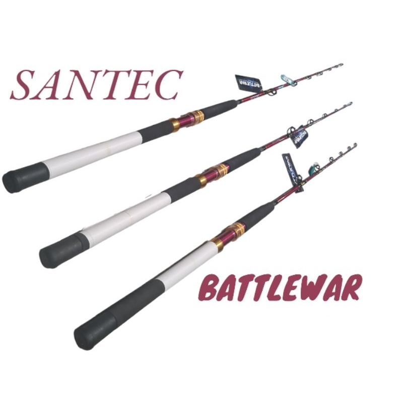 SANTEC BATTLEWAR BOAT ROD (ELETRONIC & BUTTOM) | Shopee Malaysia