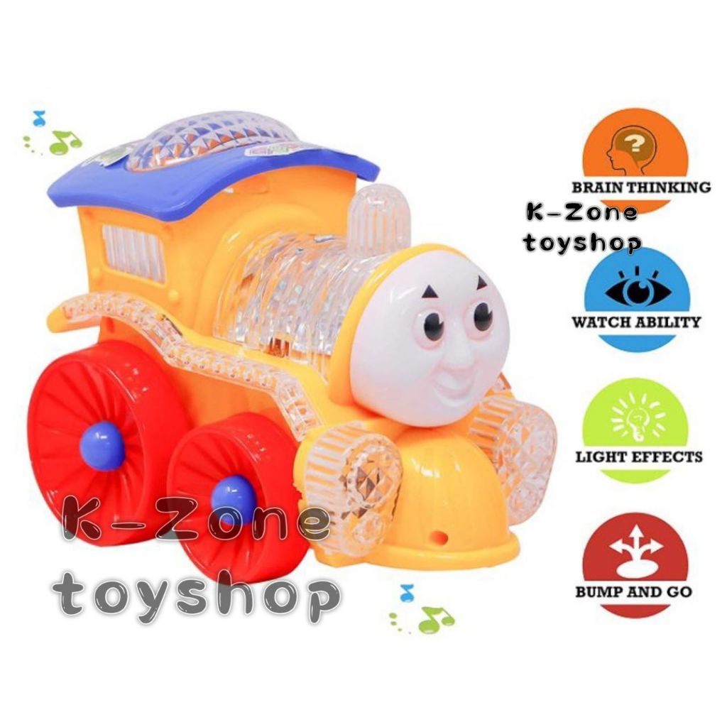 Early Education Learning Train Toys Bump and Go Dancing Train | Shopee ...