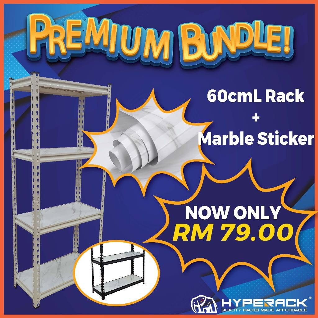 🐘HYPERACK™️ Value Rack Rak Besi Bertingkat Rack Shelf Rack Rak Dapur ...
