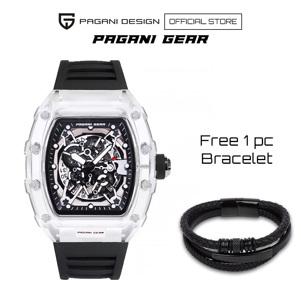 Pagani Gear Men's Resin Quartz Watch PG-K6001 / PG-K6002 | Shopee Malaysia