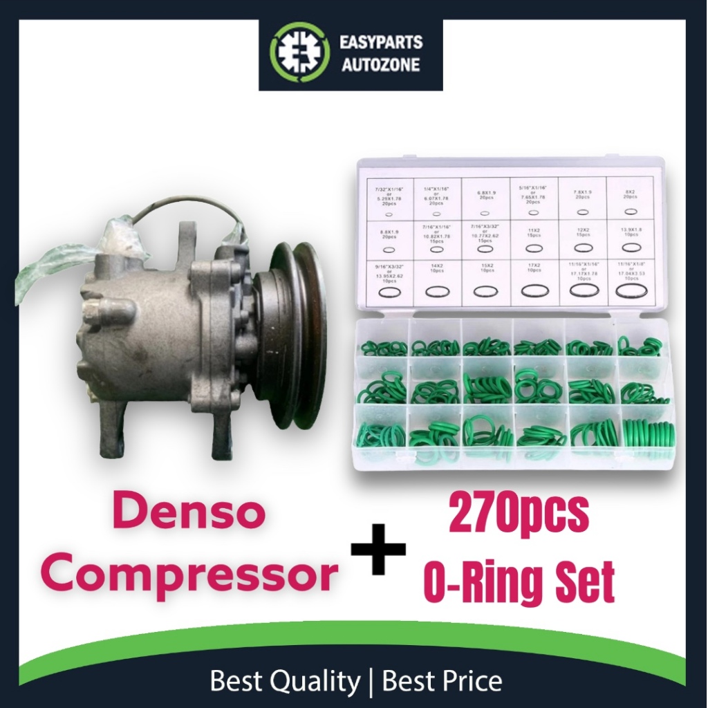 【For Denso Model Only】Ori Japan Perodua Kancil Viva Kelisa Kenari with Denso Aircon Compressor ...