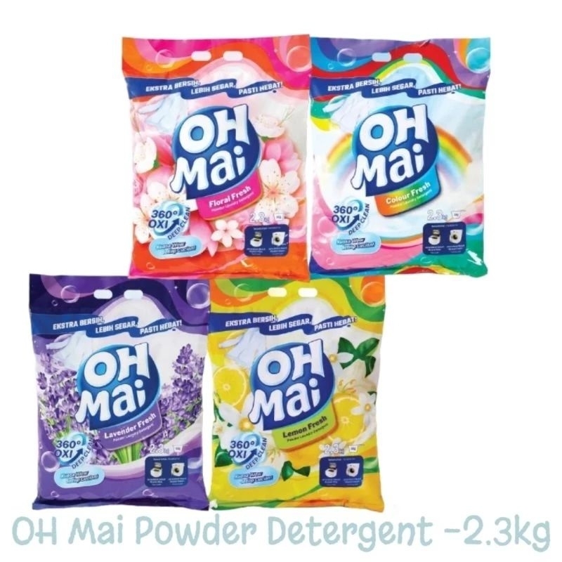 Oh Mai Powder Detergent 2.3kg | Shopee Malaysia