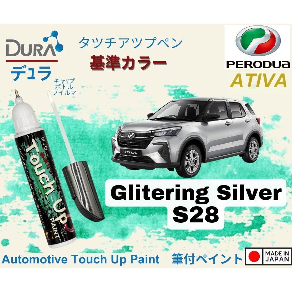 PERODUA ATIVA 🚔Original Touch Up Paint 🖌️~DURA Touch-Up Paint🎌~2 in 1 ...