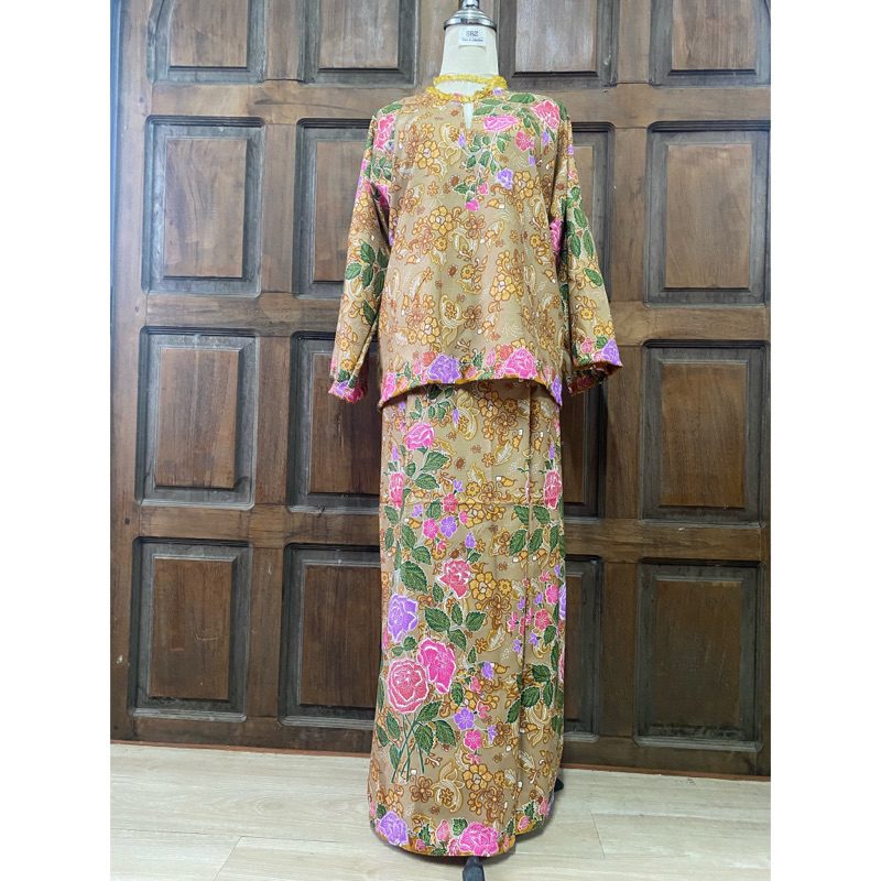 set baju kurung kedah/baju opah tradisional | Shopee Malaysia