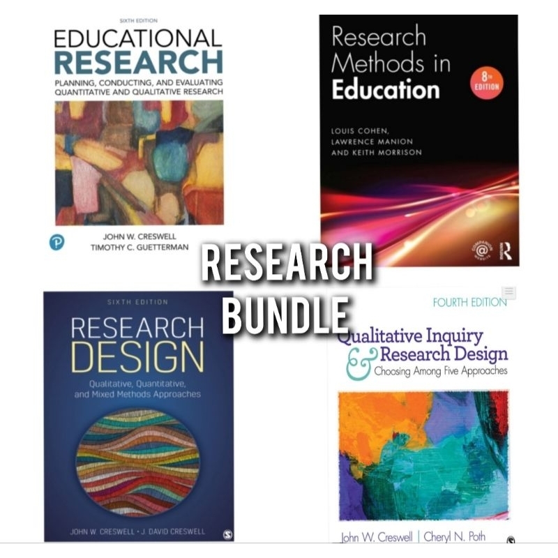 research bundle educational research research design research methods ...