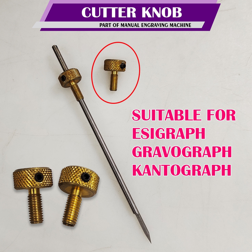 CUTTER KNOB PART FOR ESIGRAPH/GRAVOGRAPH/KANTOGRAPH/ MANUAL ENGRAVING ...