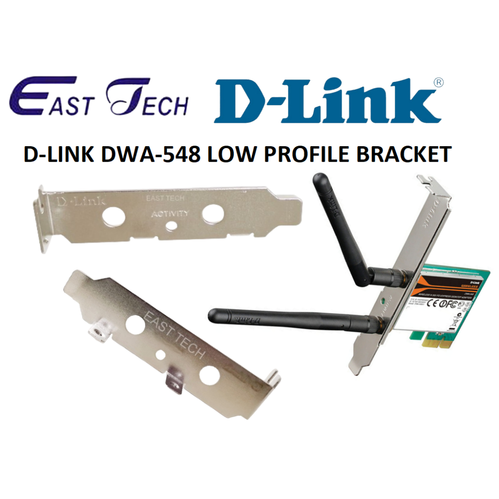 D-Link DWA-548 Wireless N 300 PCI Express Desktop Adapter LOW PROFILE ...