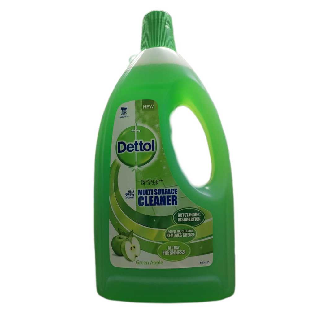 DETTOL MULTI SURFACE CLEANER GREEN APPLE 1.5L | Shopee Malaysia