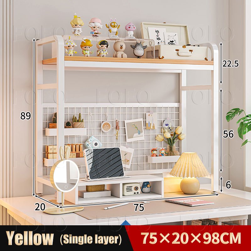 Desktop Rack Tabletop Organiser Multi-layer Shelf Tabletop Storage Multipurpose Tabletop Storage ...