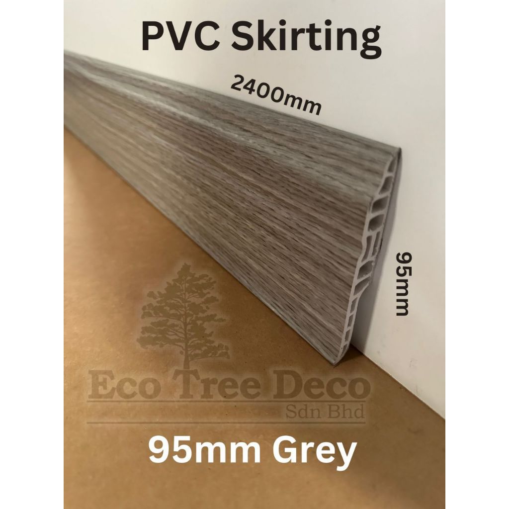 PVC Skirting 8 Kaki Pjg PVC Tak Perlu Cat l Wall Skirting Vinyl ...