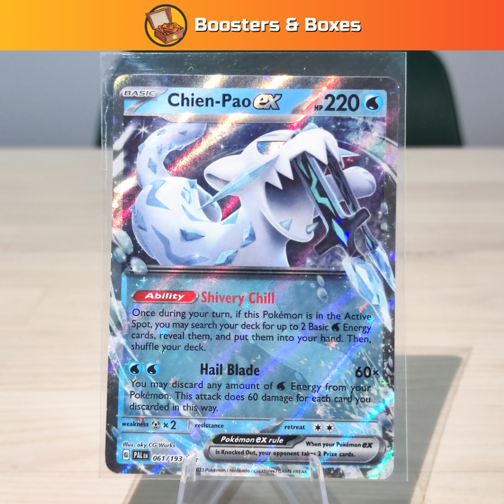 Chien-Pao ex (061/193) [Scarlet & Violet: Paldea Evolved] | Shopee Malaysia