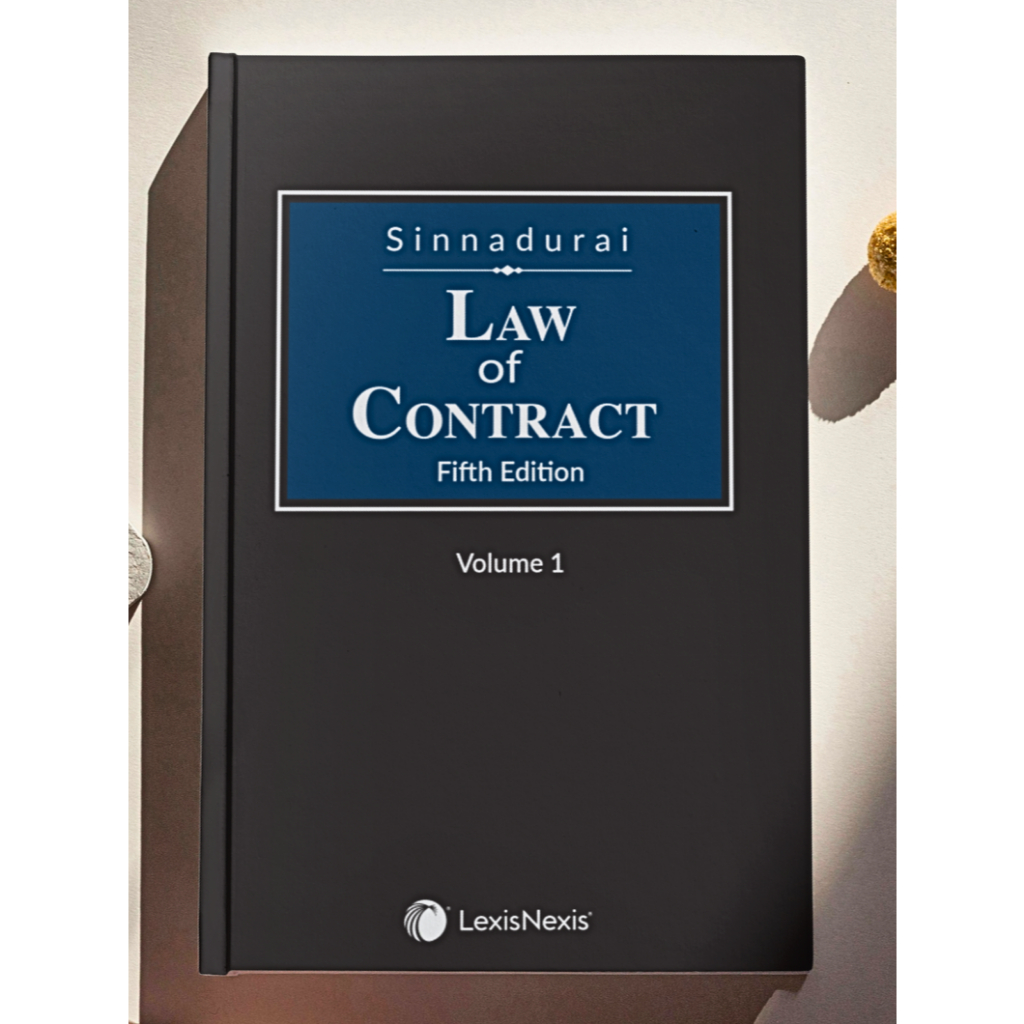 Sinnadurai Law of Contract by Tan Sri Dato' Seri Dr Visu Sinnadurai ...