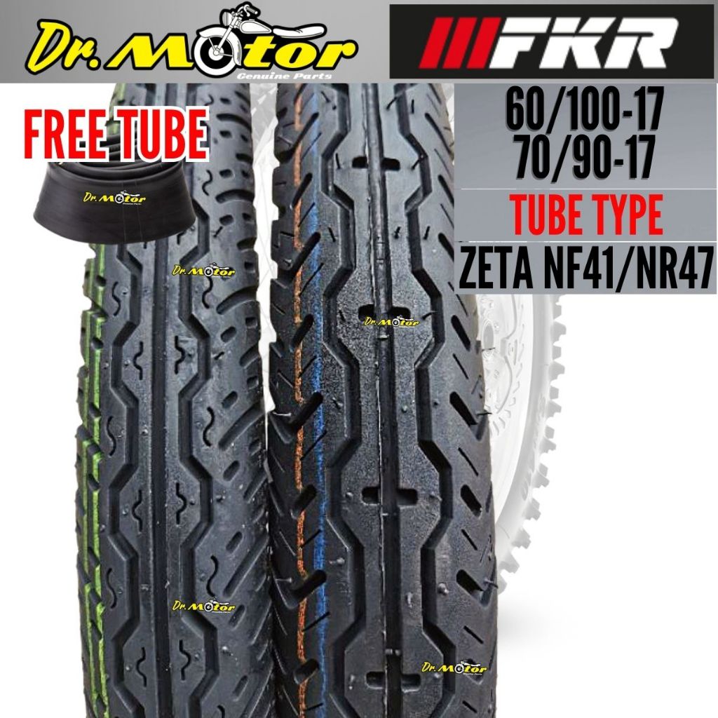 FKR Tayar Zeta 60/100-17 70/90-17 Tayar EX5 Original Tyre | Shopee Malaysia