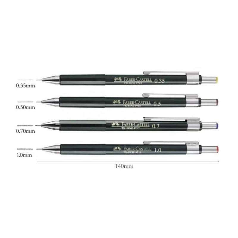 Fab0er -Castell TK FINE Drafting Sketching Mechanical Pencil (0.3 - 0 ...