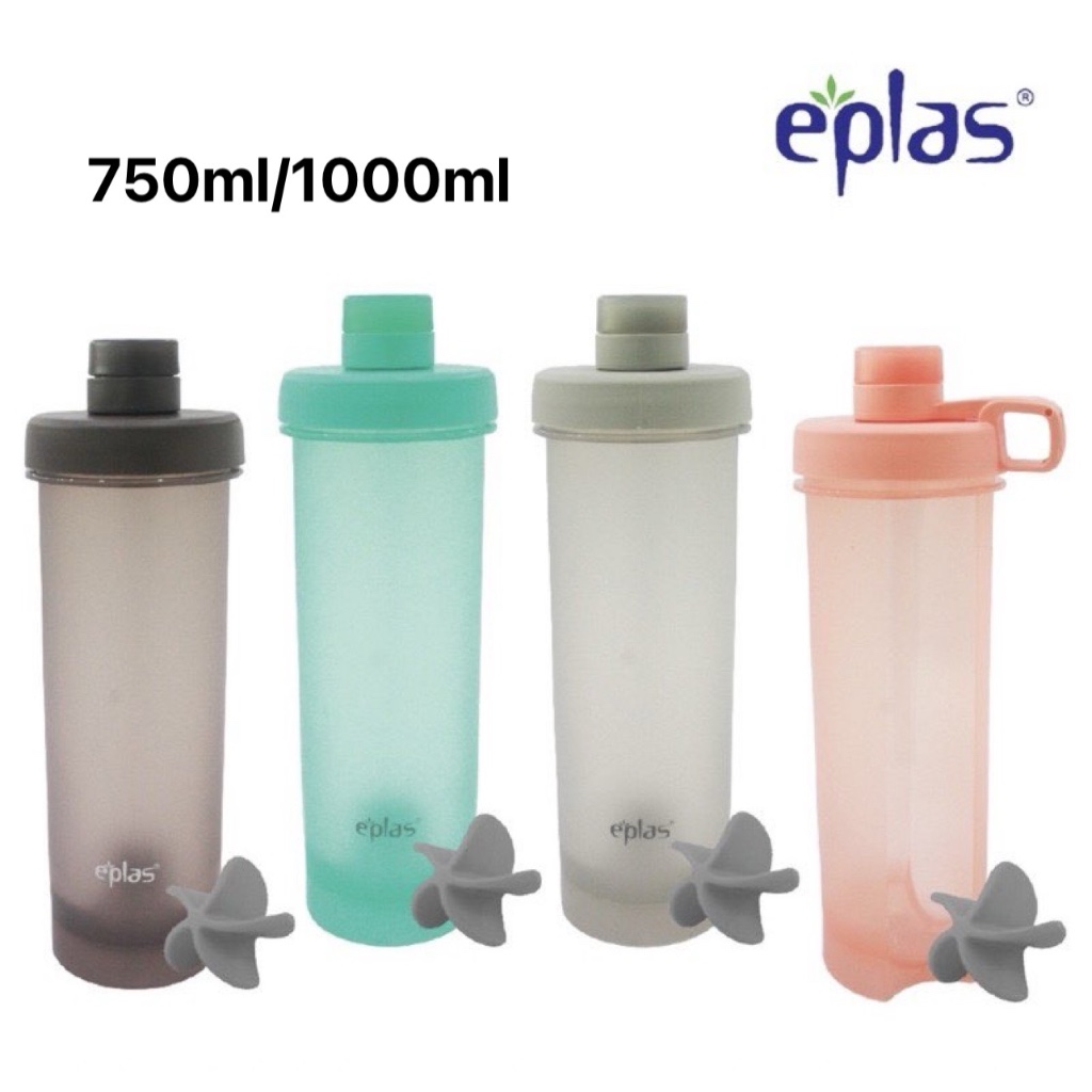 Eplas EGS-750PP 750ml EGS-1000PP 1000ml BPA-Free Plastic Shaker Water ...