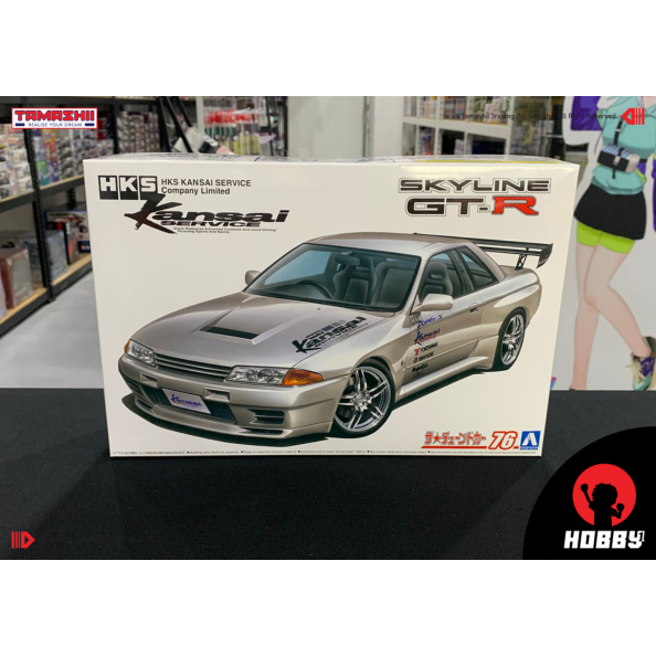 Aoshima HKS Kansai BNR32 Skyline GT-R `90 (Nissan) (Scale 1/24 ...