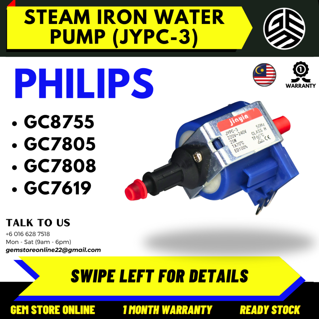 ( JYPC-3 ) JIAYIN PHILIPS Pam Air Seterika / Water Pump for Philips ...