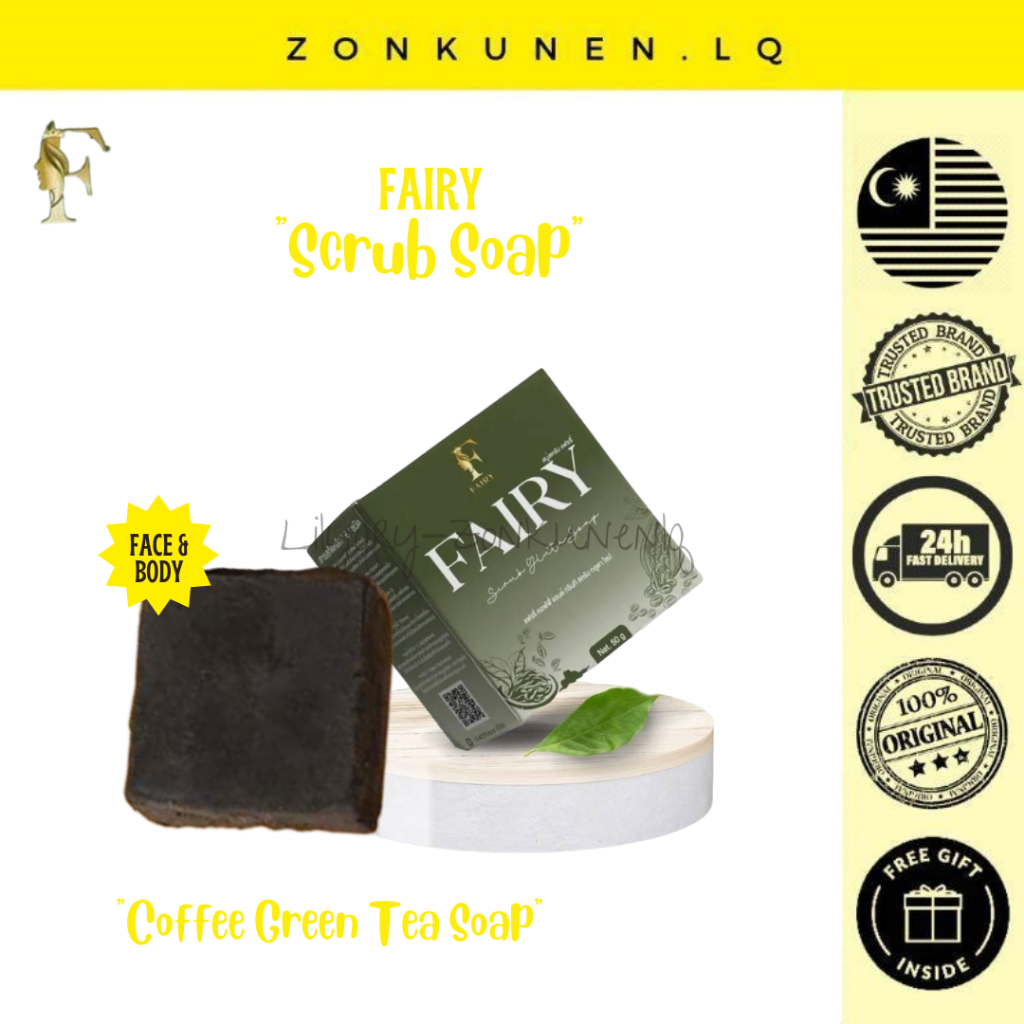 FAIRY SCRUB GLUTA SOAP (READY STOCK KL) | Shopee Malaysia