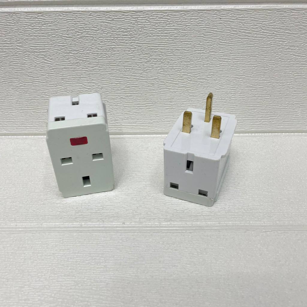 3 WAY PLUG SOCKET EXTENSION TO THREE SLOT, 3 SLOT = 3PIN - 3 PLUG E ...