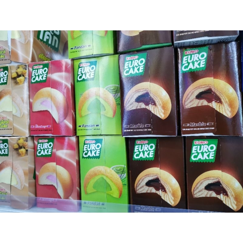 Euro Cake made in Thailand 12pack per box 120g | Shopee Malaysia