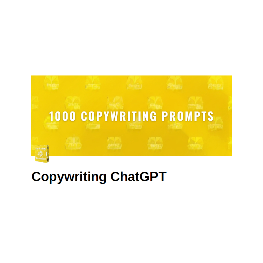 1000 ChatGPT Prompts For Copywriting | Shopee Malaysia