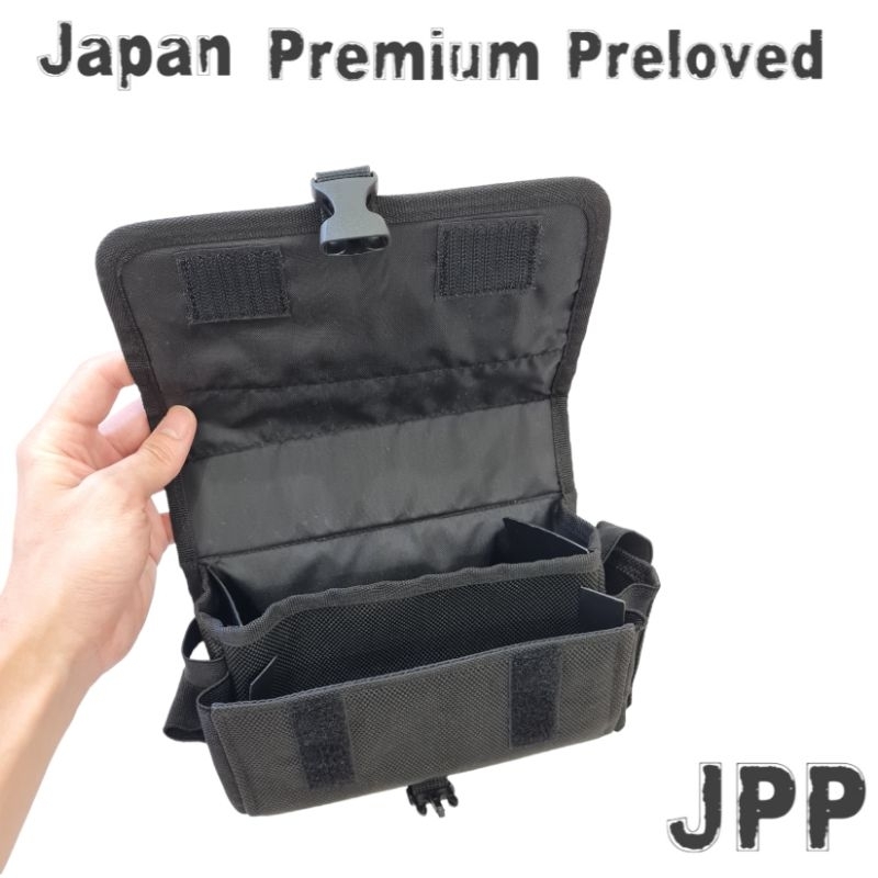 [JPP] Logos Waist Bag solid compartment EDC Everyday Carry pack ...