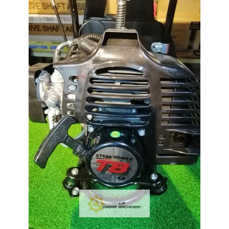 (Ready Stock) 100% Original Steel Power Brush Cutter Engine & Body TB43 Only /Engine Europa Hilt ...
