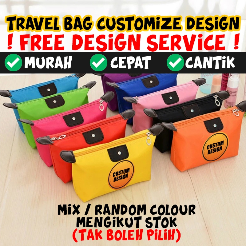 BEG HADIAH | BAG TRAVEL Custom Design | Shopee Malaysia