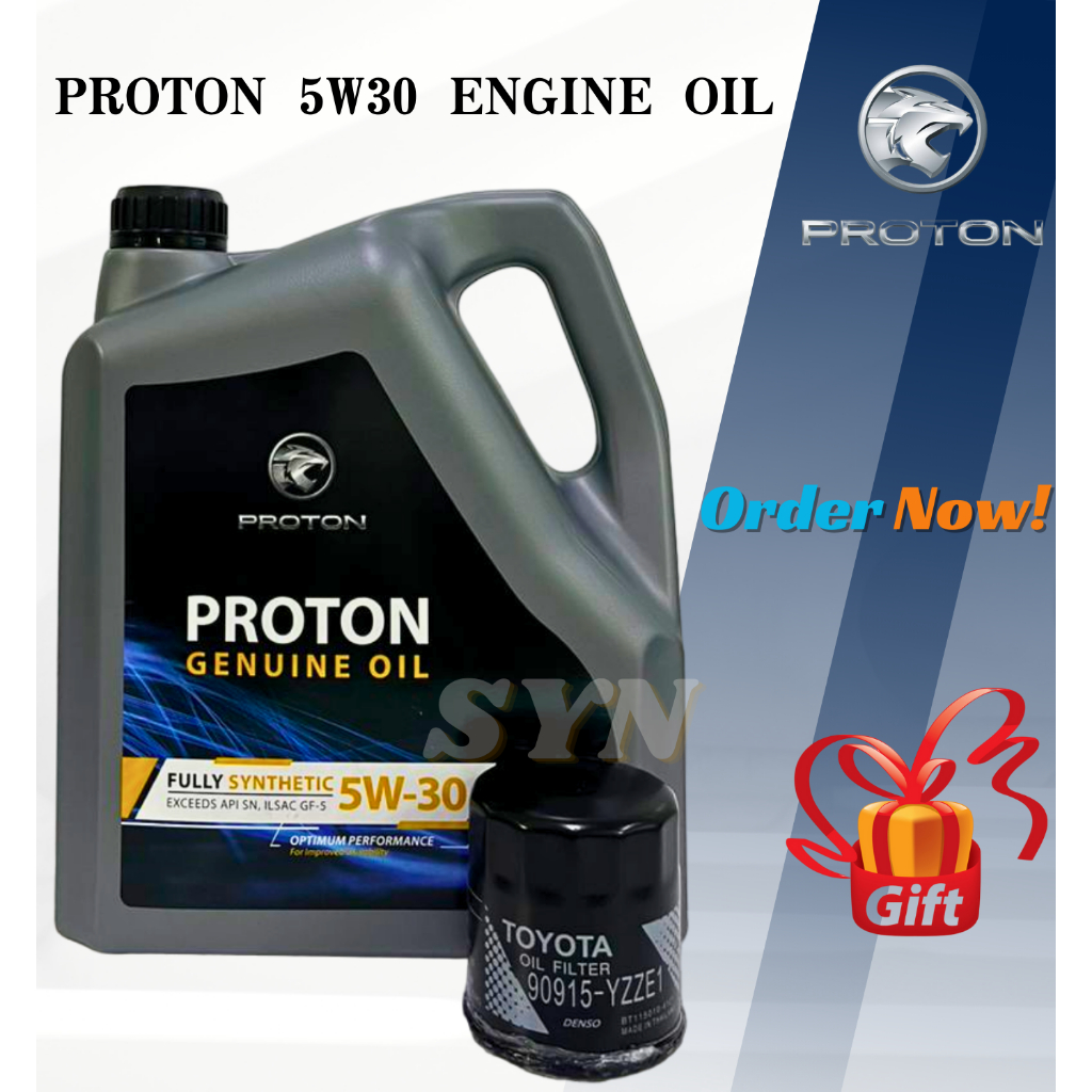 [PROTON] PETRONAS 5W30 4L FULLY SYNTHETIC ENGINE OIL MINYAK HITAM ENJIN ...