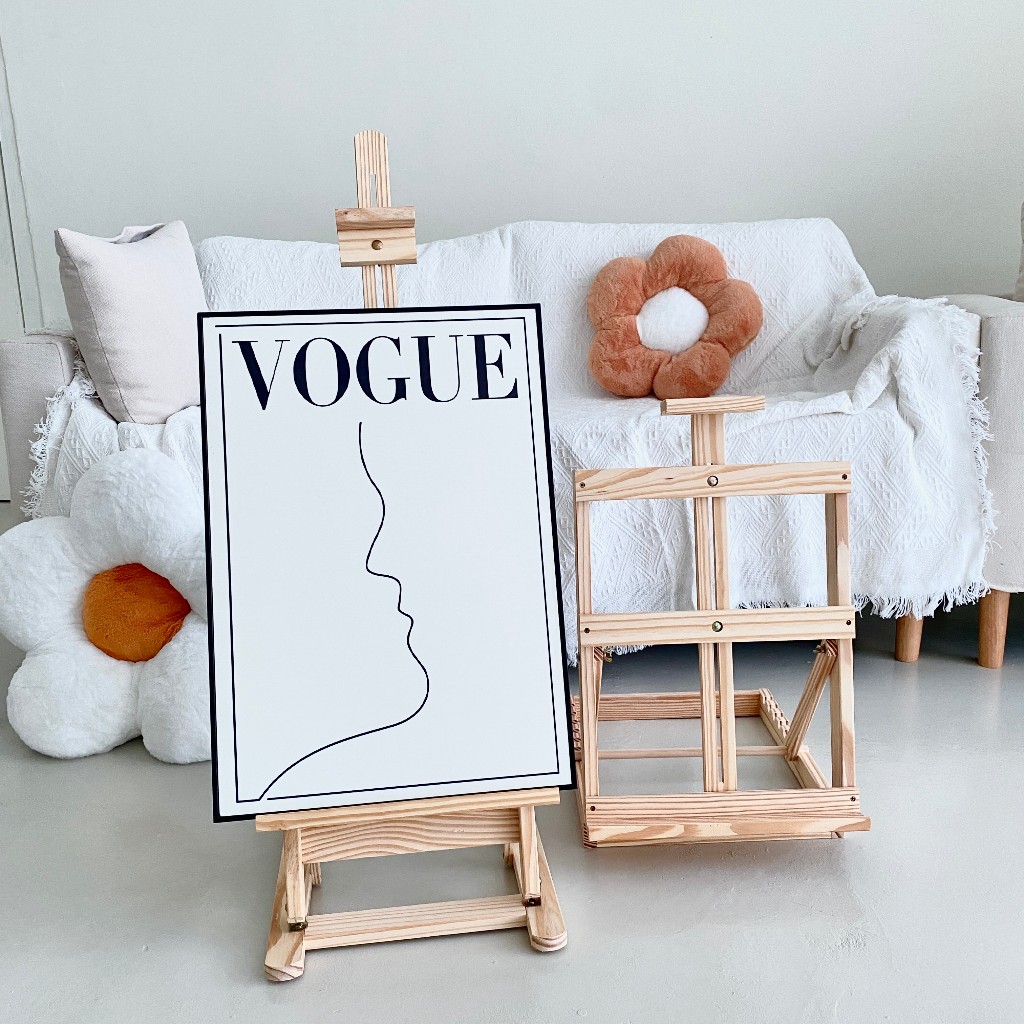 [Read Stock] Adjustable Tabletop Wooden Easel Stand/ Sketch Easel ...