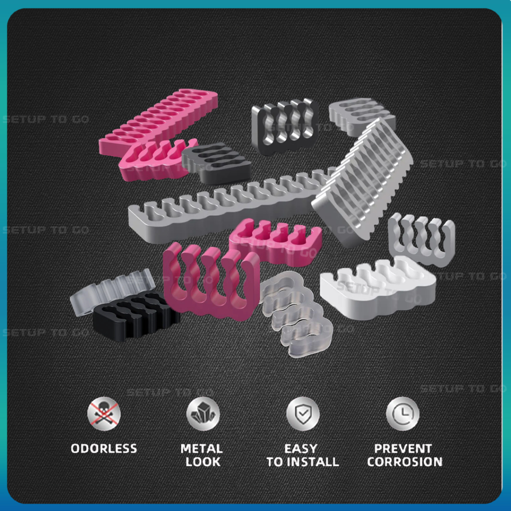 Sleeved Cable Comb 24p 8p 6p for PSU Extension Cable, Power Supply ...