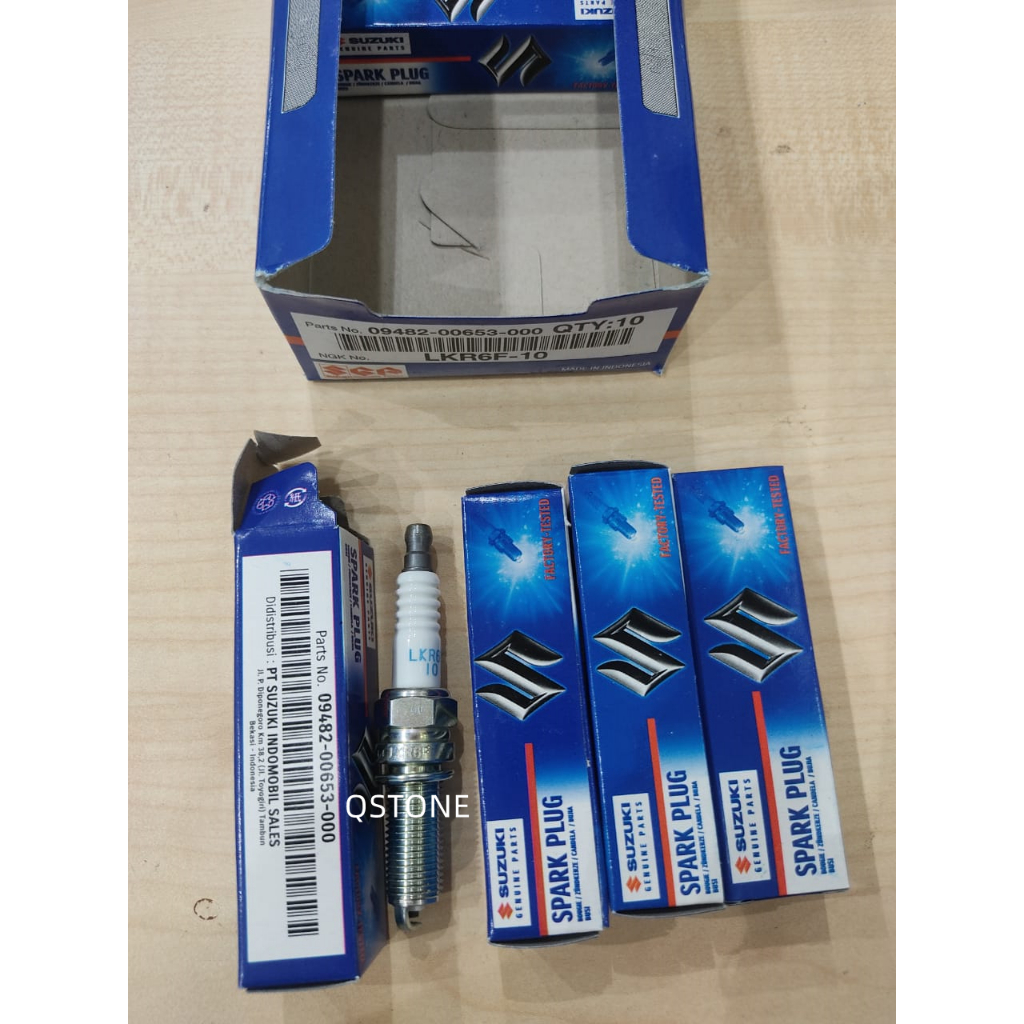 SUZUKI ERTIGA / PROTON ERTIGA -100% ORIGINAL SPARK PLUG SET 4PCS (09482 ...