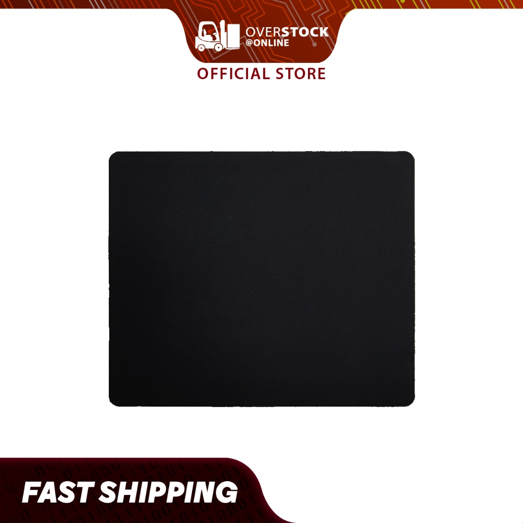 Basic Mouse Pad with 24 x 20cm Size, Simple Design & Non-slip Base for ...
