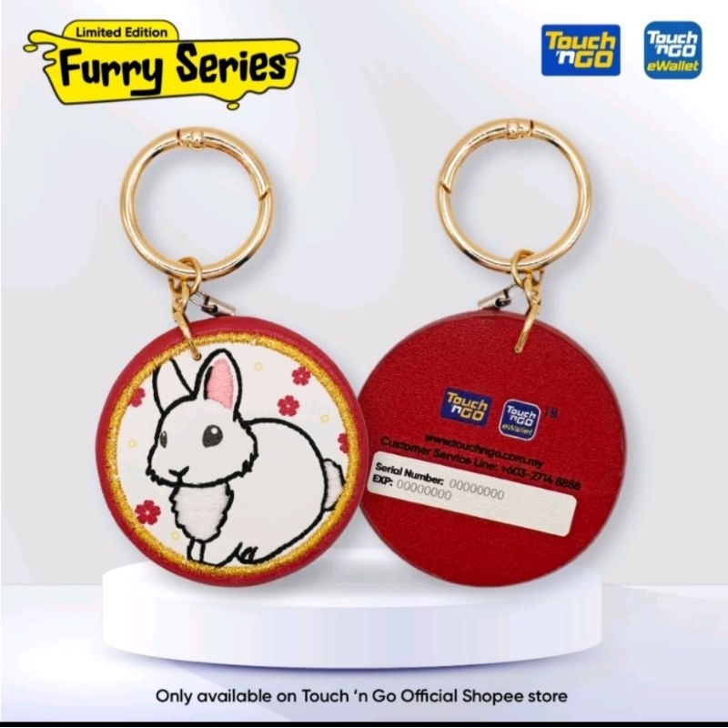 Furry Series Touch 'n Go Charm: Rabbit Charm[Limited Edition] | Shopee ...